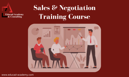 Sales and Negotiation Training Course in Karachi, UK, USA, EDUCAD ACADEMY